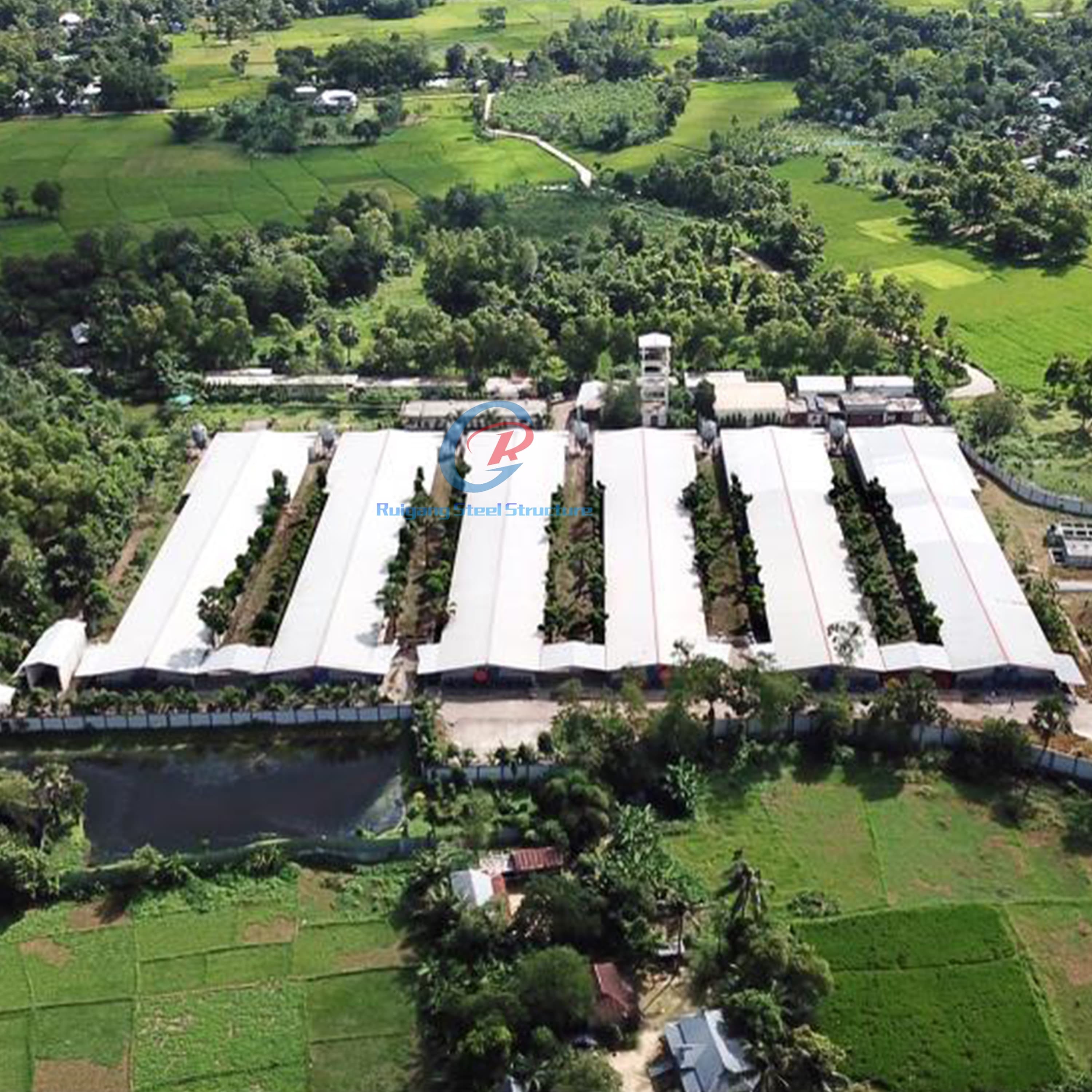 China Qingdao Ruigang Steel Structure Co., Ltd. latest company cases ...